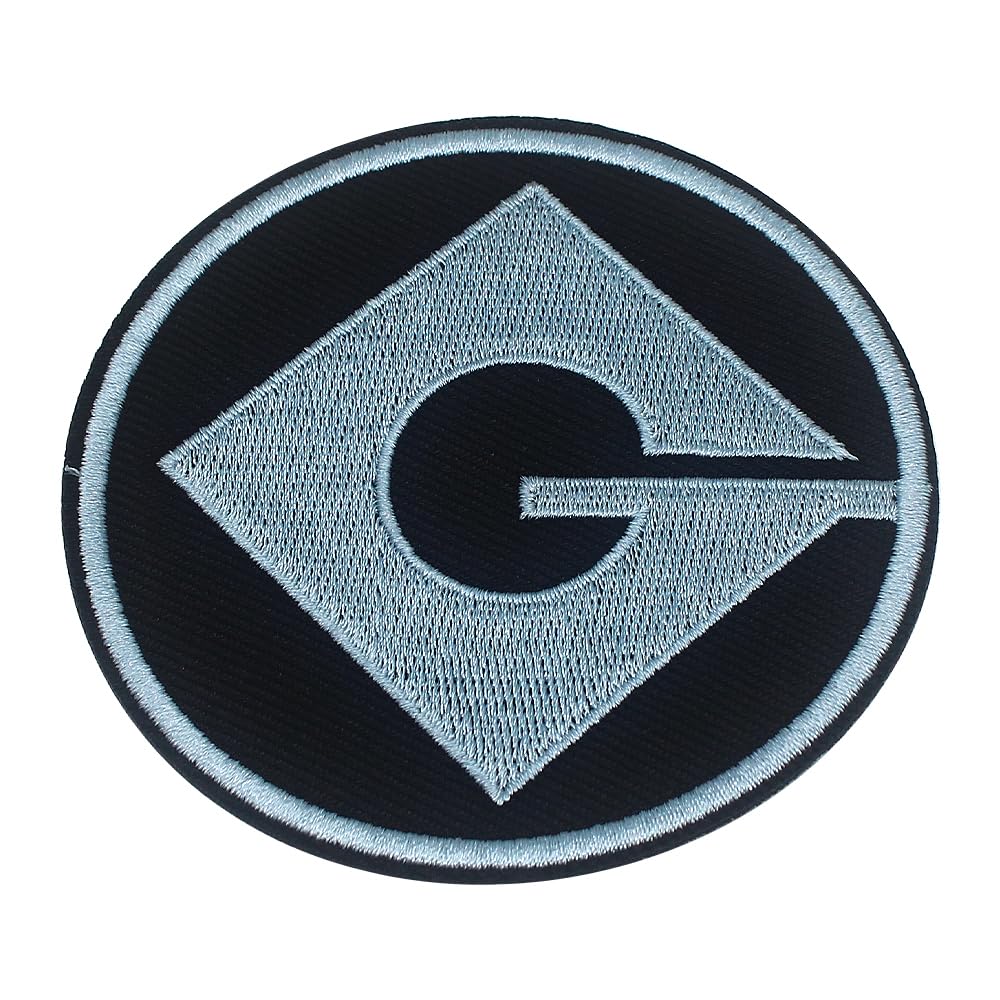 G Patch Embroidered Iron-on/Sew-on Badge Movie Souvenir Crest Logo DIY Halloween Costume Patches (G)