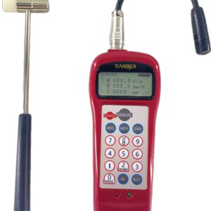 QIUSUO Precision Instrument for Measuring Belt Tension Sonic Tension Meter with Frequency Range 10Hz to 5000Hz and Tension Range 0.01 to 99900N Data Storage Function