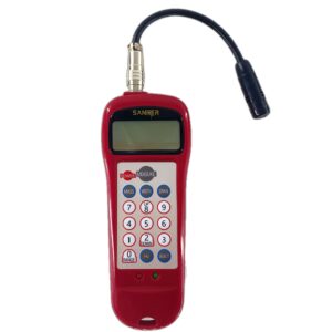 QIUSUO Sonic Belt Tensioner Tension Meter for Belt with Frequency Range 10Hz to 5000Hz and Tension Range 0.01 to 99900N Data Storage Function Automatic Sensitivity Calibration