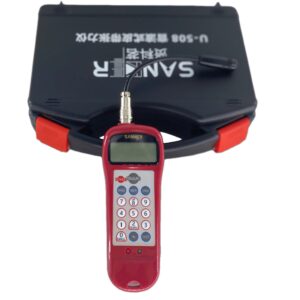 QIUSUO Sonic Belt Tensioner Tension Meter for Belt with Frequency Range 10Hz to 5000Hz and Tension Range 0.01 to 99900N Data Storage Function Automatic Sensitivity Calibration