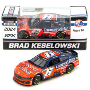 lionel racing brad keselowski 2024 consumer cellular diecast car 1:64 scale