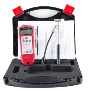 QIUSUO Precision Instrument for Measuring Belt Tension Sonic Tension Meter with Frequency Range 10Hz to 5000Hz and Tension Range 0.01 to 99900N Data Storage Function