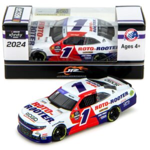 lionel racing sam mayer 2024 roto-rooter diecast car 1:64 scale