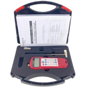 QIUSUO Sonic Belt Tension Tester Belt Tensiometer with Frequency Range 10Hz to 5000Hz and Tension Range 0.01 to 99900N for V-Belts Fabric Covered Belt Timing Etc