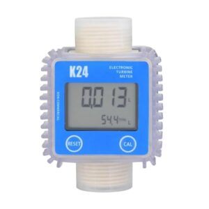 flow meter k24 digital lcd fuel flow tester meter for water sea liquid flow meter measuring tools drop shipping high stability and convenient operation