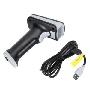 barcode scanner, 3 modes uhf handheld reader long battery life high accuracy long distance for warehouse for supermarket for store