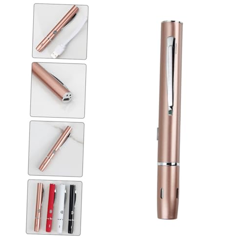 Beavorty Medical Flashlight Inspection Torch Electric Torch Inspection LED Examination Pen Light Inspection Light LED Inspection Lamp Pen Lights Penlights for Nurses Zinc Alloy