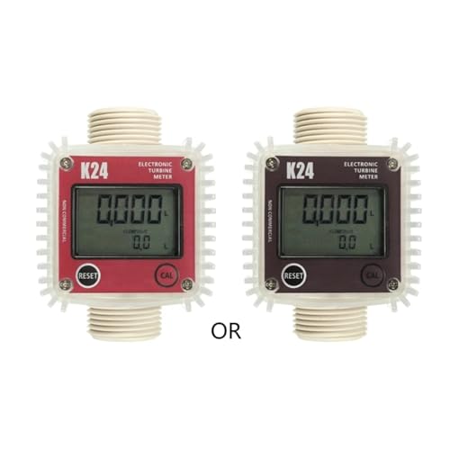 Flow Meter LCD Fuel Flow Meter K24 for Digital Die-sel Fuel Flowmeter Hot Favorable for Liquid High Stability and Convenient Operation