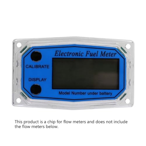 Flow Meter for Flow Meter Electronic Digital Flow-Meter Meter Display Chip/Accessory/Liquid Water Die Sel Methan High Stability and Convenient Operation