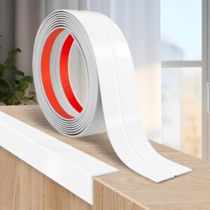 flexible wall corner protector moulding trim peel and stick wall corner guards edge protector corner ceiling-white 4cm*3m