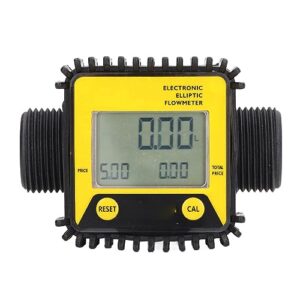 flow control meter digital fuel flow meter, convenient operation flow controller for used in petroleum,food, etc. (color : yellow, size : 1)