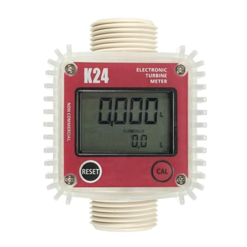 Flow Meter LCD Fuel Flow Meter K24 for Digital Die-sel Fuel Flowmeter Hot Favorable for Liquid High Stability and Convenient Operation