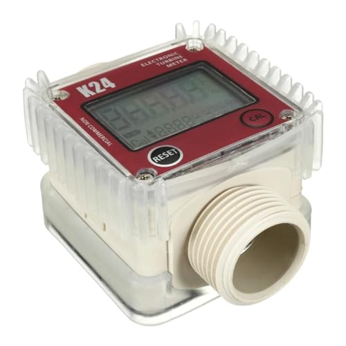 Flow Meter LCD Fuel Flow Meter K24 for Digital Die-sel Fuel Flowmeter Hot Favorable for Liquid High Stability and Convenient Operation