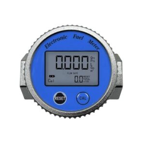 flow meter aluminum alloy high precision electronic digital lcd fuel gauge methanol oil flow meter dn20mm blue circular flowmeter high stability and convenient operation