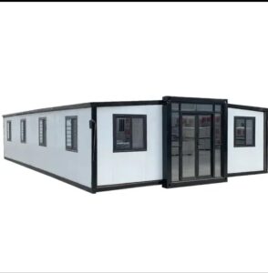 almaro 40ft x 20ft prefab tiny homes for sale – mobile foldable houses, prefabricated homes with bathroom and kitchen, compact living solutions (40ft 2 beds)