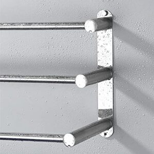 Towel Racks, Towel Rack for Bathroom Towel Rack Towel Rack for Bathroom 3 Tier Bath Towel Rack Stainless Steel Wall Mounted Towel Rack Towel Rack for Kitchen/60Cm/a