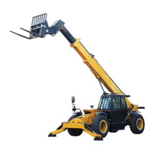 hydraulic telescopic arm forklift stacker diesel loader reach handler machine with rotating forklift bucket and drill attachment installation options for farm lifting and loading