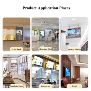 32 Inch Digital Signage Displays,LED Display Interactive Digital Advertising Player Wall Mounted, 2G-8G,With USB,SD Card Slot,For Exhibition Halls,Shopping Mall,32inches