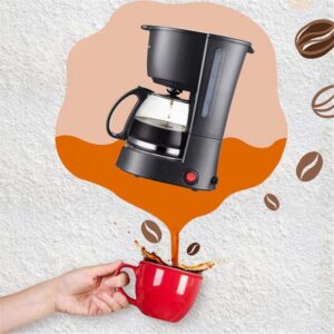 Coffee Machine Espresso Machine Portable Heat Preservation Coffee Machine Drip Type 600Ml Household Office Tea Pot