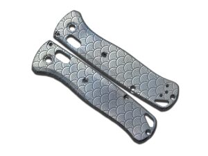 dark-ti seigaiha titanium scales for benchmade bugout 535