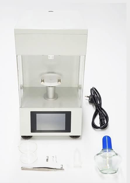 CNYST Surface Tension Measurement Instrument Surface Tension Tester with Platinum Plate Method Test Range 0-1000mN/m Automatic Measurement Machine Built-in Memory Automatic Lifting