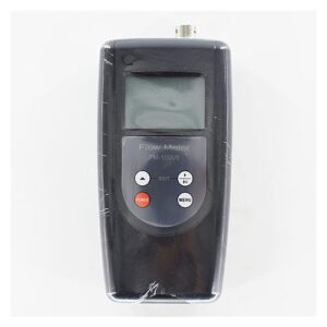 Flow Control Meter Portable Flow Meter, FM-100V5 Digital Flowmeter, Portable Flow Rate Meter Open Channel Flow Used in Petroleum,Food, Etc.