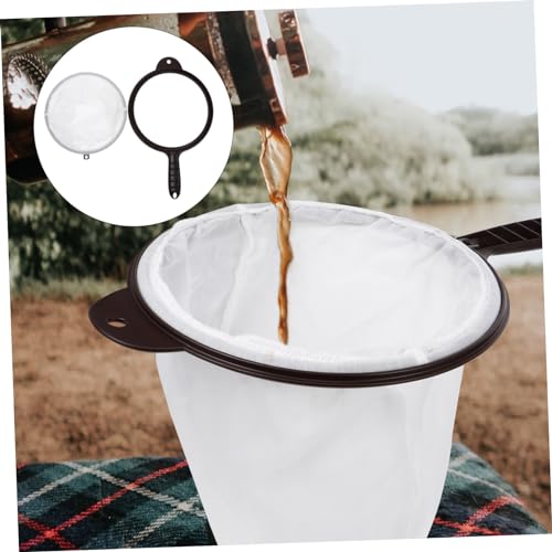 OKUMEYR 1pc Milk Tea Filter Bag Coffe Filter Coffee Strainers Machine Espresso Loose Tea Leaf Filter Coffee Filters Filter Coffee Machine Coffee Maker Filter White Fiber Cotton