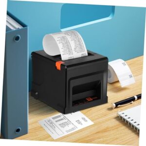 HAWILLOSCH Printer Abs Black Thermal Pos Printer Thermal Paper Printer Pos Printer