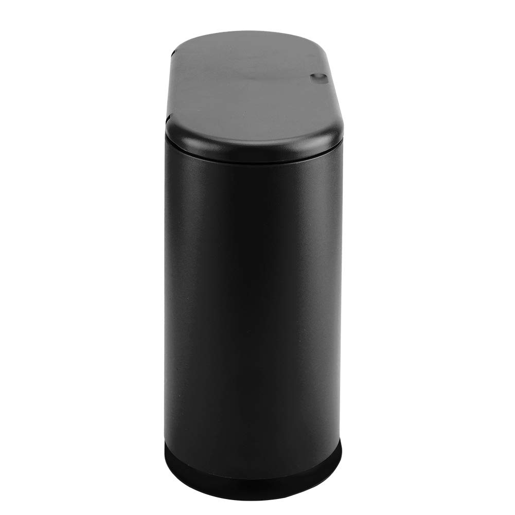 NAILPOWDER Double Layers Destop Trashbin Garbage Can Waste Classification for Office and Home Use Black