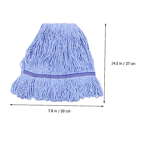 ORFOFE 1pc Mop Cloth Replacement Practical Mop Cloth Industrial Mop Mop Sponge Mop Replacement Mop Pads Mop Replacement Pads Cleaning Mops Tube Mop Household Mop Pad