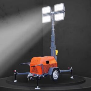 Led Portable Emergency Lighting System Tower Mobile Led Solar Light Tower