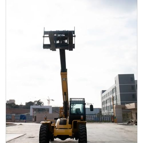 Small telescopic forklift 8m lift height forklift hydraulic off-road boom 4x4 all terrain diesel engine loader