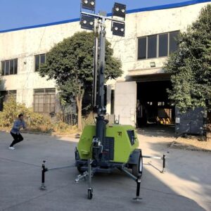 Led Portable Emergency Lighting System Tower Mobile Led Solar Light Tower