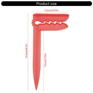 Yoetaun 10Pcs Beach Towel Clip Plastics Camping Mat Clip Outdoor Clothes Peg Plastics Picnics Pad Clamps Clothes Tent Clip