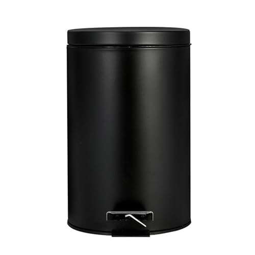 Trash Can Rubbish Bin Pedal Operated Bathroom Bin Waste Bin Easy Pedal Operated Waste Bin