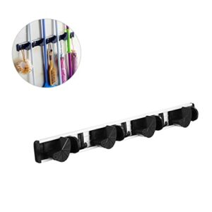 Broom Organizer Broom Hook Mop Broom Holder Garage Storage Mount Clothing Mounted Clothing Rack Mop Mounted Clothes Hanger Wall Mounted Mop Hanger Wall Mounted Mop Holder MERRYHAPY