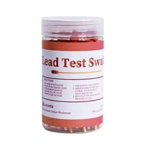 60pcs rapid home testing swabs test swabs for metal dishes ceramics jewelry wood test