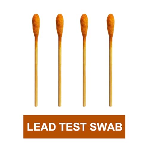 60Pcs Rapid Home Testing Swabs Test Swabs For Metal Dishes Ceramics Jewelry Wood Test