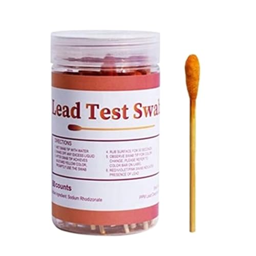 60Pcs Rapid Home Testing Swabs Test Swabs For Metal Dishes Ceramics Jewelry Wood Test