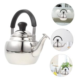 BRIGHTFUFU Stainless Steel Kettle Tea Kettle Water Boiling Kettle Espresso Machines for Home Coffee Machine Anti- Scald Water Kettle Chinese Teapot Kettle Hot Teakettle for Induction Cooker