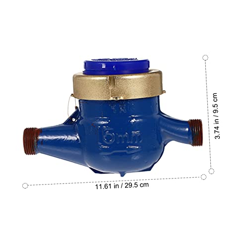 ULTECHNOVO Garden Water Meter Engineering Water Meter Rit Synthetic Water Table Home Use Water Meter Dn15 Horizontal Water Meters Water Flow Meter Water Tablr Water Tabke Water Tablw