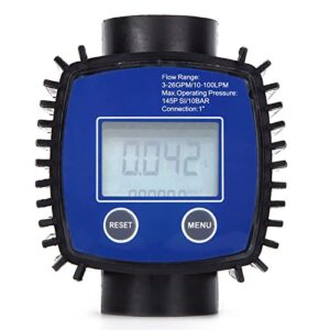 digital display meter, high accuracy water flowmeter for 1in internal thread for various media