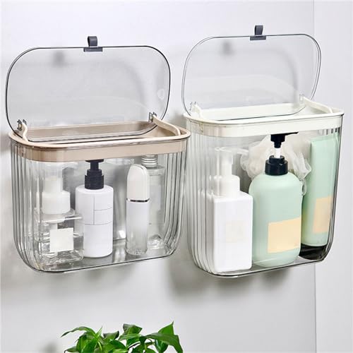 Space Saving Box With Hook Hanging Storage Basket For Kitchen And BathRoom Wall Mounted Garbage Trash Can