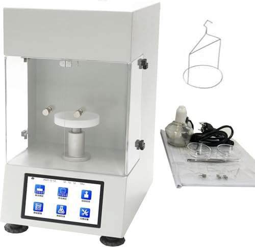 CNYST Surface Tension Tester Surface Tension Measurement Equipment with Platinum Ring Method Test Range 0-1000mN/m Accuracy 0.1mN/m for Oil Aging Testing Especially for Transformer Oils