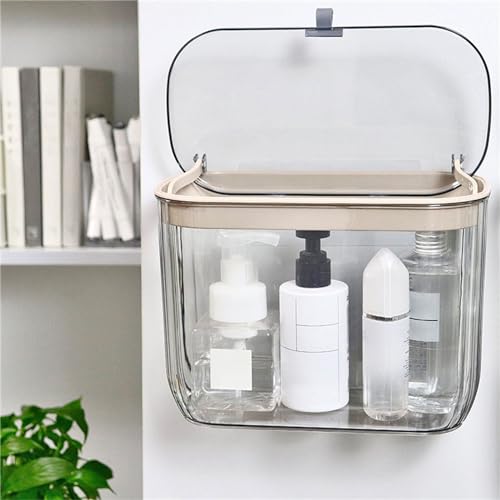 Space Saving Box With Hook Hanging Storage Basket For Kitchen And BathRoom Wall Mounted Garbage Trash Can