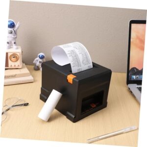 ULTECHNOVO Portable Printer Thermal Printer Abs Receipt Printer for Small Business Black Thermal Pos Printer