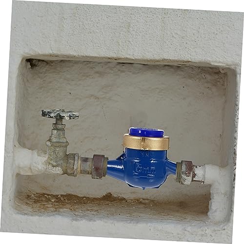 ULTECHNOVO Garden Water Meter Engineering Water Meter Rit Synthetic Water Table Home Use Water Meter Dn15 Horizontal Water Meters Water Flow Meter Water Tablr Water Tabke Water Tablw