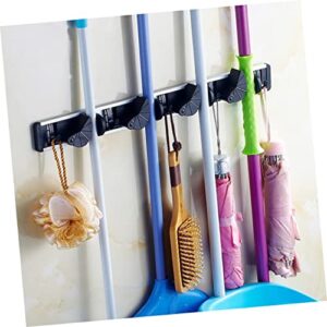 Yardenfun Mop Broom Holder Mop Wall Hanger Mop Mounted Clothes Hanger Wall Mounted Clothes Hanger Dish Drying Mounted Hooks Wall Mount Clothing Mounted Clothing Mounted Mop Holder