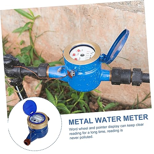 ULTECHNOVO Garden Water Meter Engineering Water Meter Rit Synthetic Water Table Home Use Water Meter Dn15 Horizontal Water Meters Water Flow Meter Water Tablr Water Tabke Water Tablw