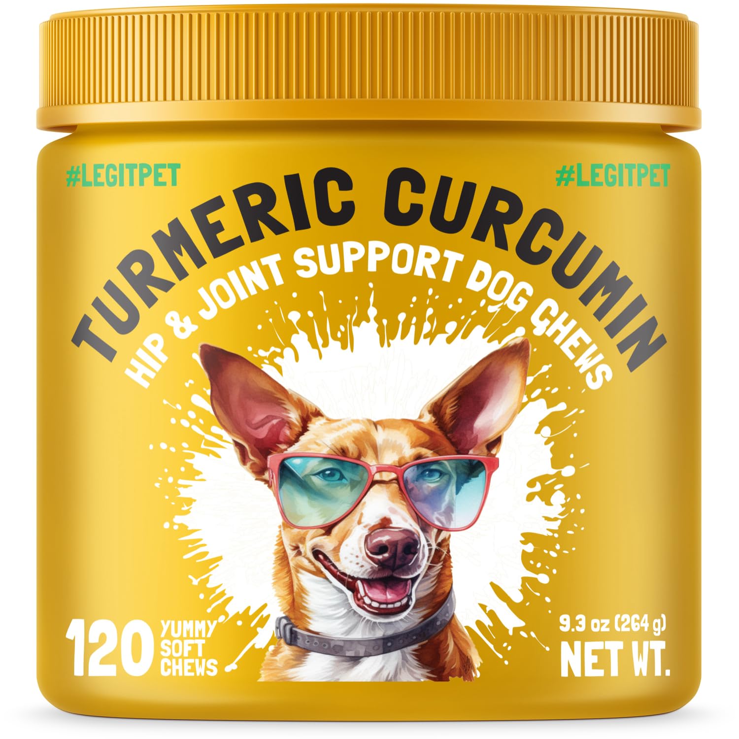 Allergy Relief Chews for Dogs & Immune & Digestive Supplement 30 Soft Treats and Turmeric Curcumin Hip & Joint Dogs Supplement Anti-Inflammatory Support for Arthritis & Mobility 120 Soft Chews